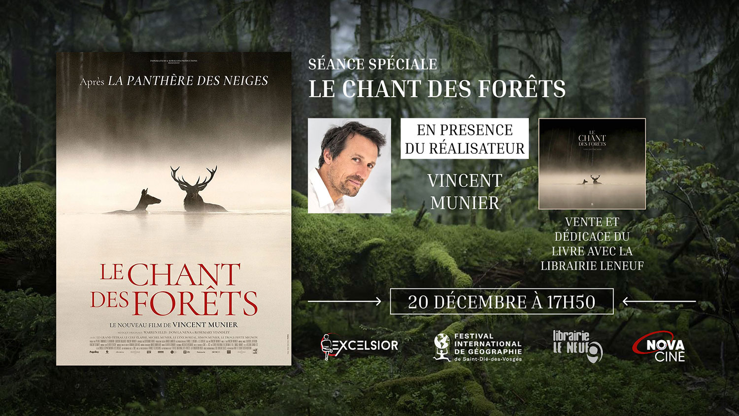Séance spéciale avec Vincent Munier le 20 décembre - Festival ...